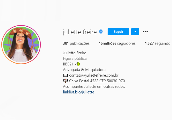 Bahia.ba | Poderosa: Juliette entra para lista de brasileiros com maior ...