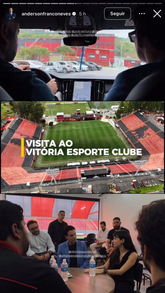 Bahia.ba | Empresário bilionário visita o Barradão, mas Fábio Mota nega ...