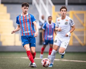 Bahia.ba | Com brilho de Dell, Bahia vence o Santos no CT Rei Pelé pelo ...